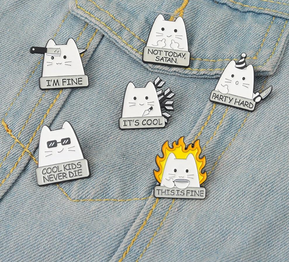 Enamel Pins – Funzie Drip